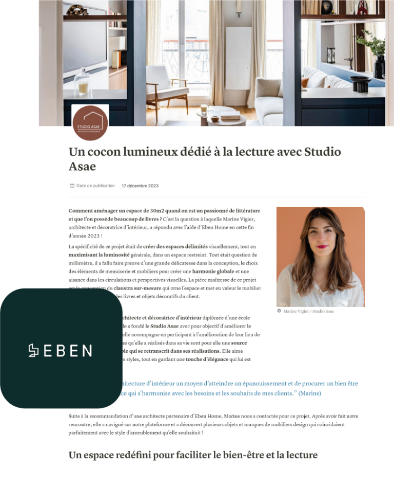 Studio Asae - Architecture et décoration d'intérieur